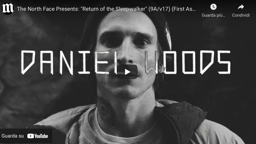 “The Return of the sleepwalker” 9a per Daniel Woods, il video – Pareti