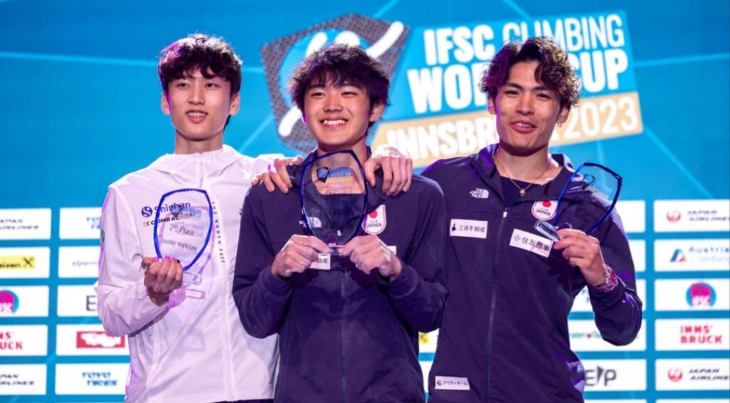 Sorato Anraku Vince a Innsbruck tappa e Coppa del Mondo di boulder – Pareti