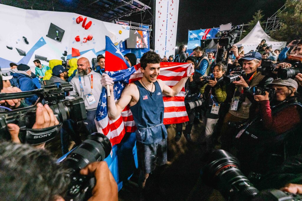 Jesse Grupper alle Olimpiadi – Pareti